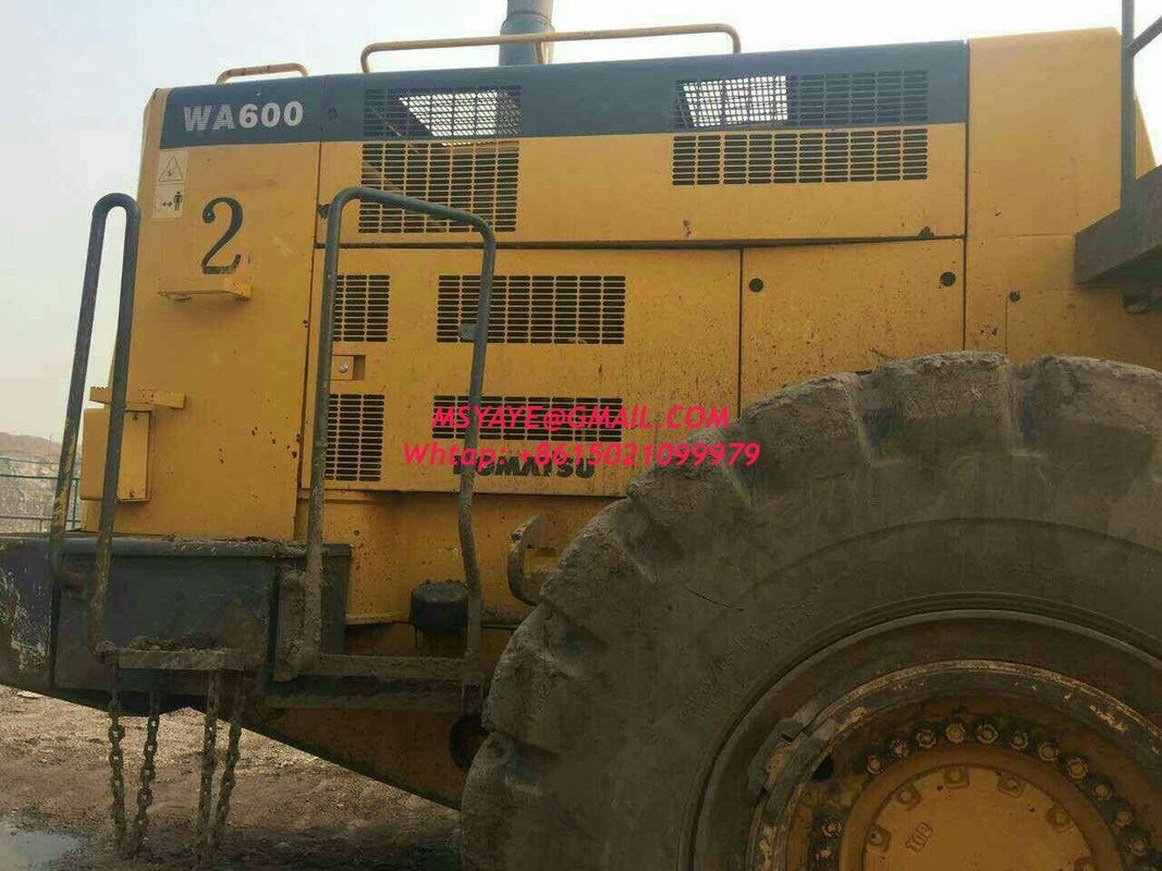 used loader wa600 komatsu excavators payloader for sale tractor mini ...