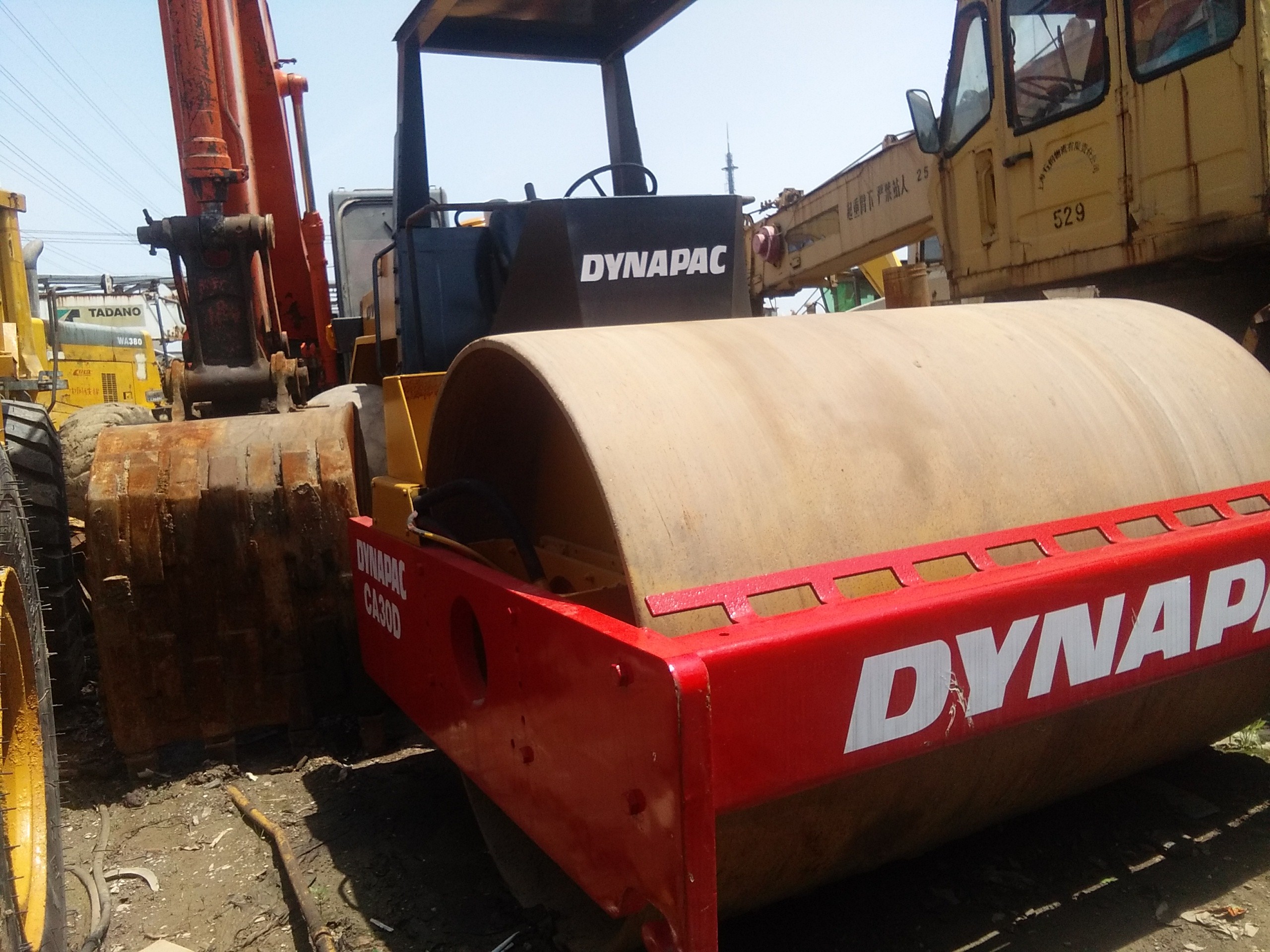 CA30D CA301D CA30PD Used Dynapac road roller compactor for sale ...
