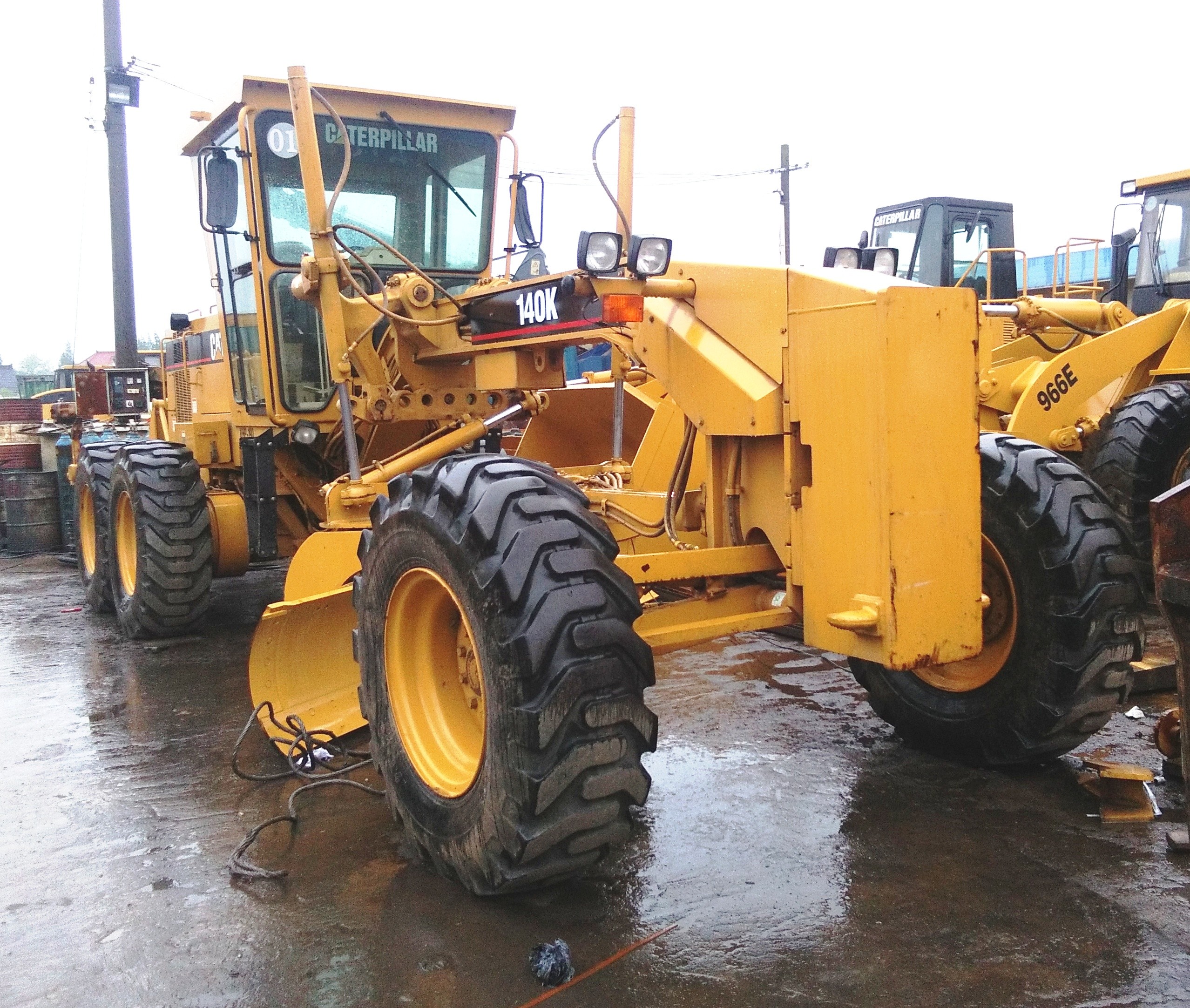 140k Used motor grader american grader