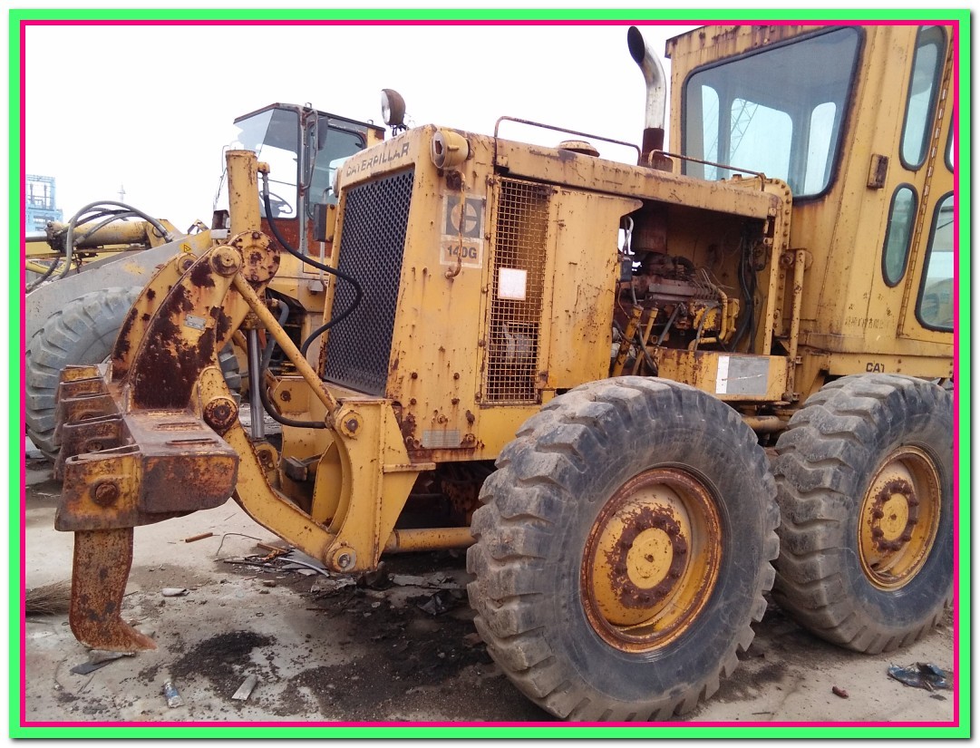 original paint 140g used Cat Motor Grader 2hand grader for sale