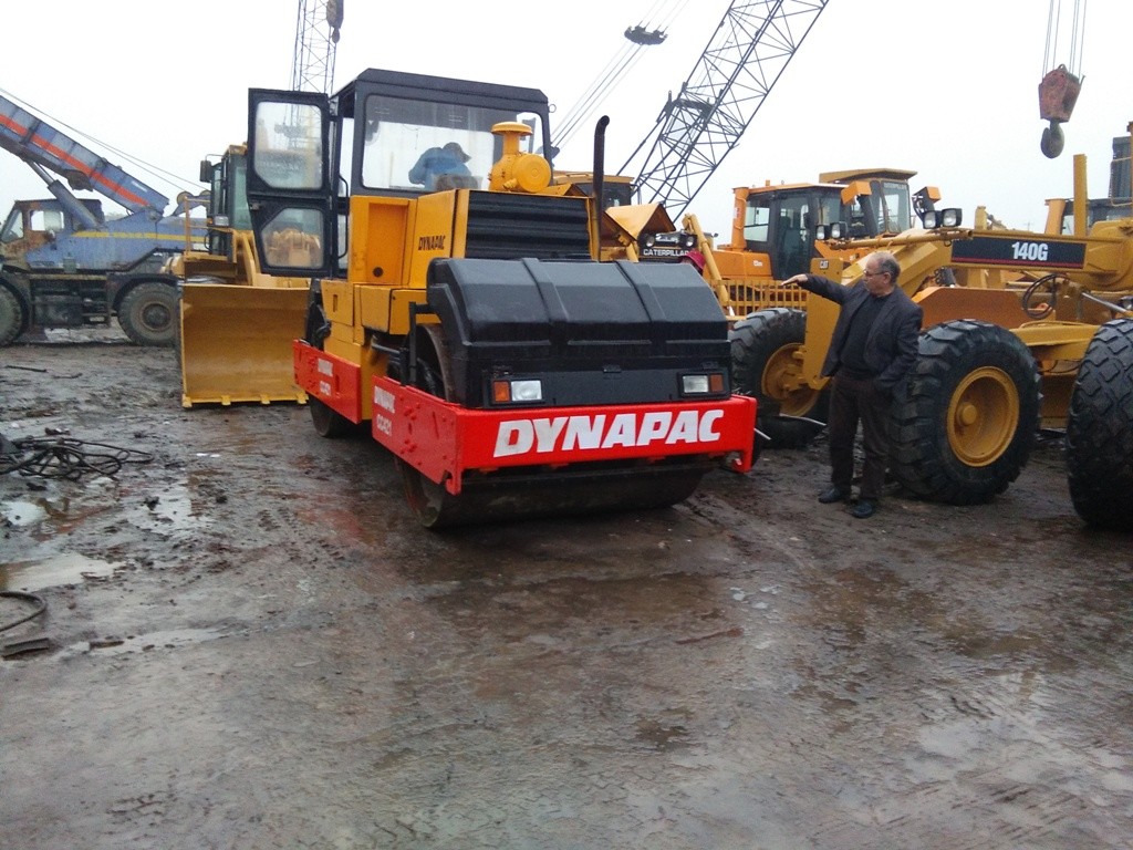 CC421 used compactor Dynapac cc422 2010 used original SWEDEN road ...